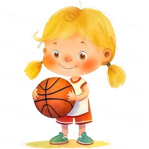 Set of Cartoon Kids Doing Different Sport Activities PNG Clipart ...