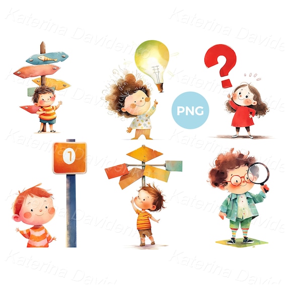 Six Objects Clipart