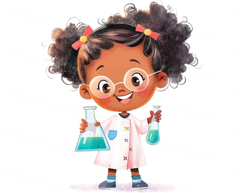 Cute School Kids PNG Clipart Set. Education Clipart. Isolated Children ...