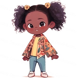 Cartoon Happy Little Kids PNG Clipart. Cute Multinational Boys and ...