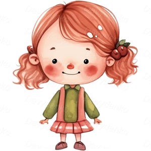 Cartoon Kindergarten Kids, Isolated PNG Children Clipart. Cute Little ...