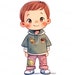 Kids PNG Clipart Set of Cute Happy Cartoon Kids Pictures Little Boys ...