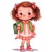 Multiethnic Little Kids PNG Clipart. School Children With Backpacks ...