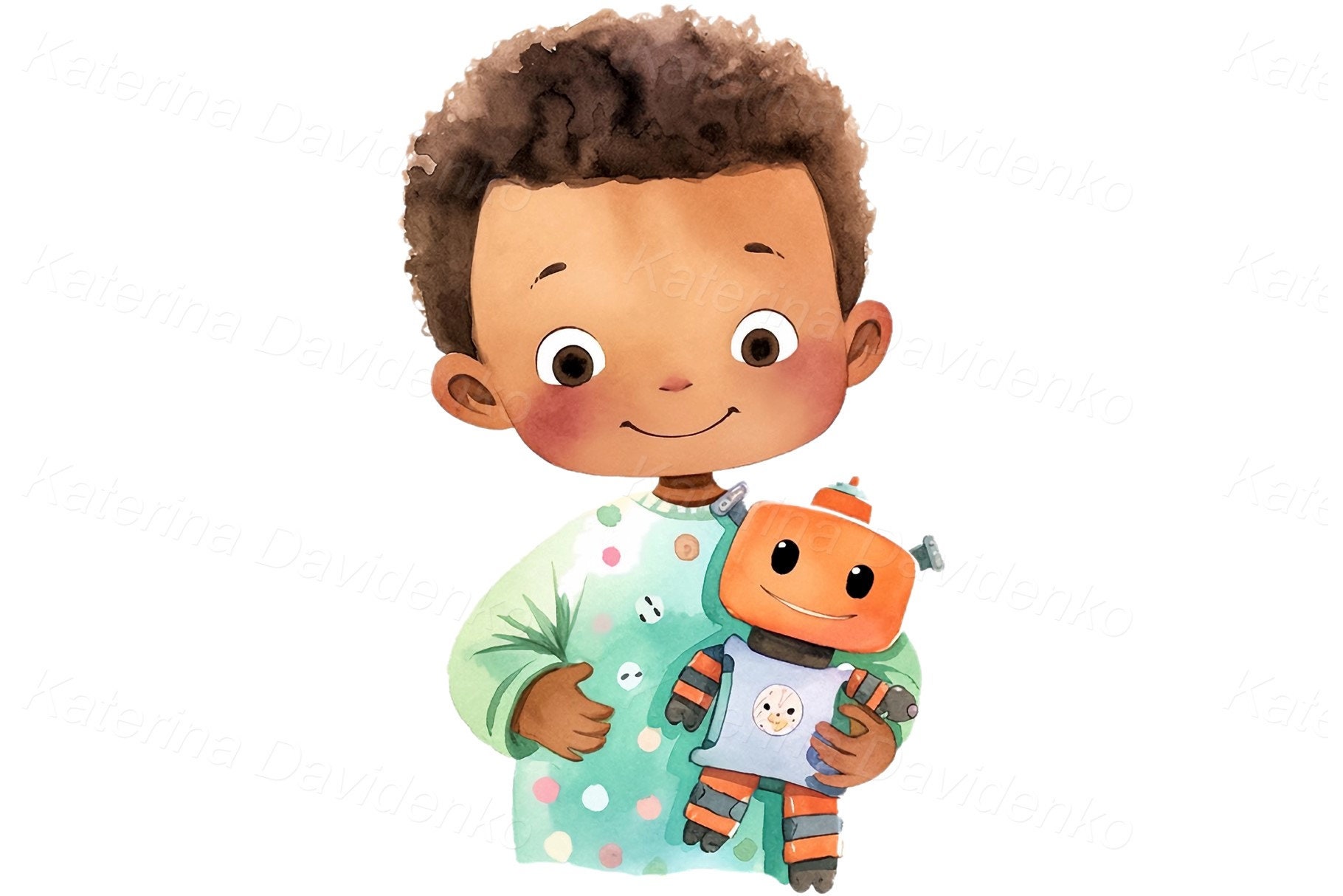 Collection of Cute Little Kids With Different Toys PNG Clipart. Happy ...