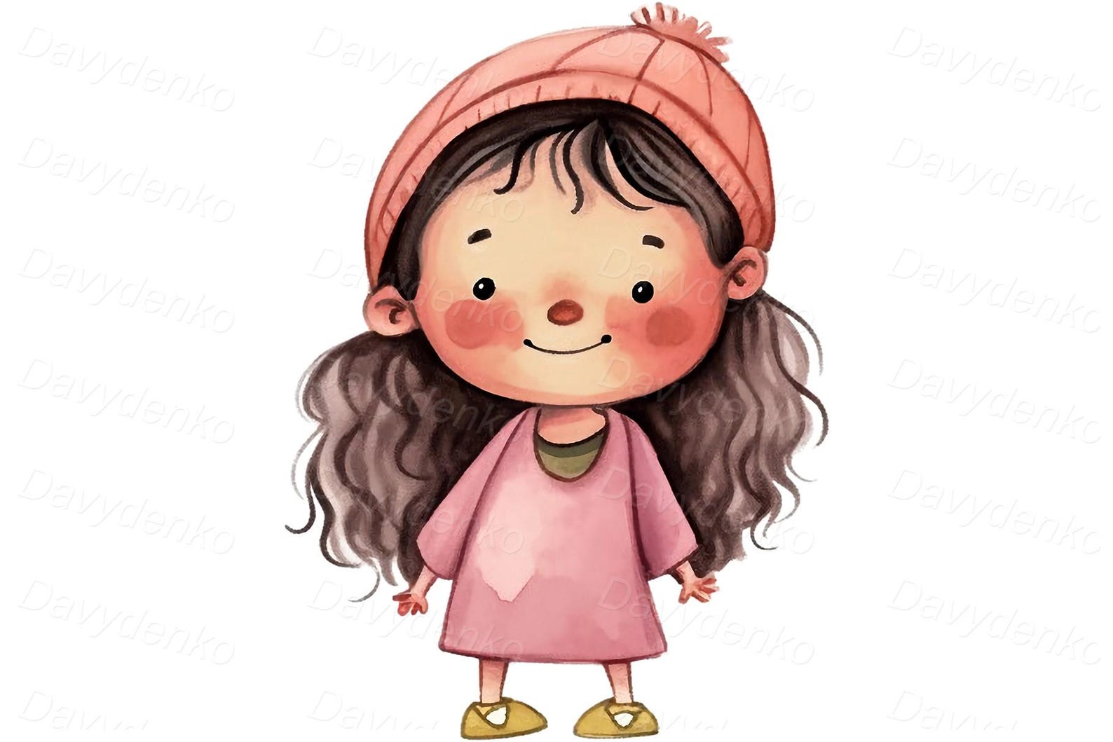 Cartoon Kindergarten Kids, Isolated PNG Children Clipart. Cute Little ...