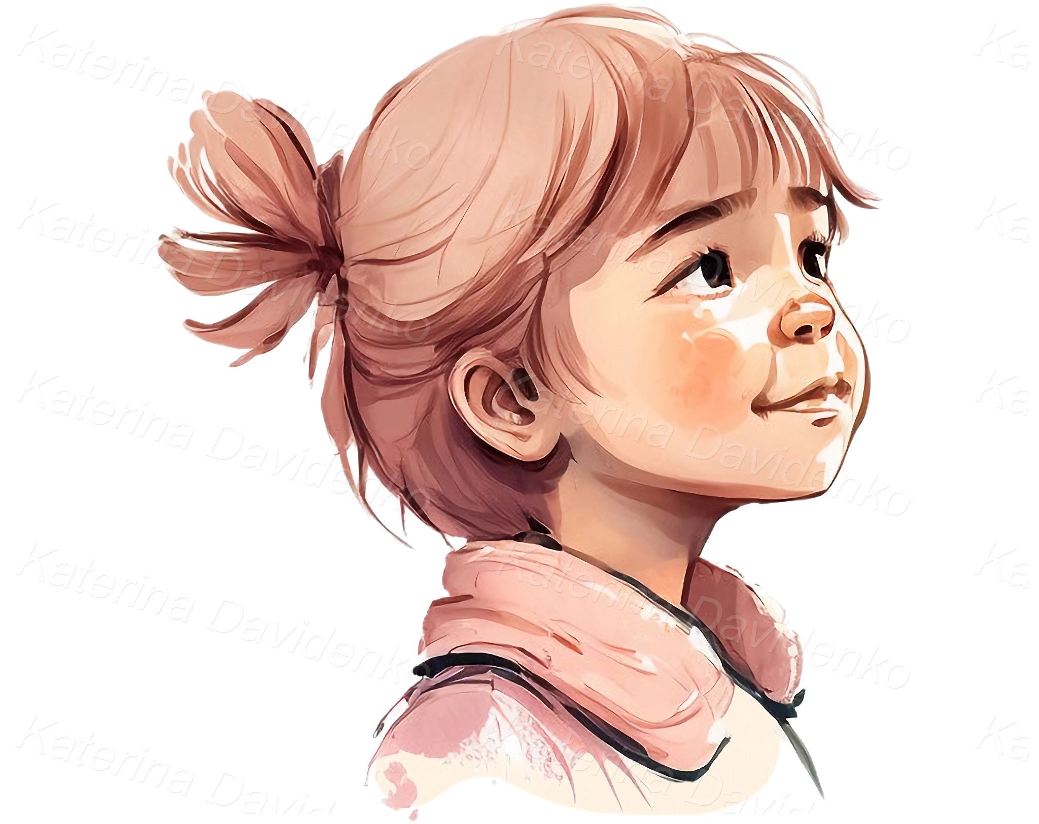 Collection of Cute Children Faces PNG Clipart, Boys and Girls Portraits ...