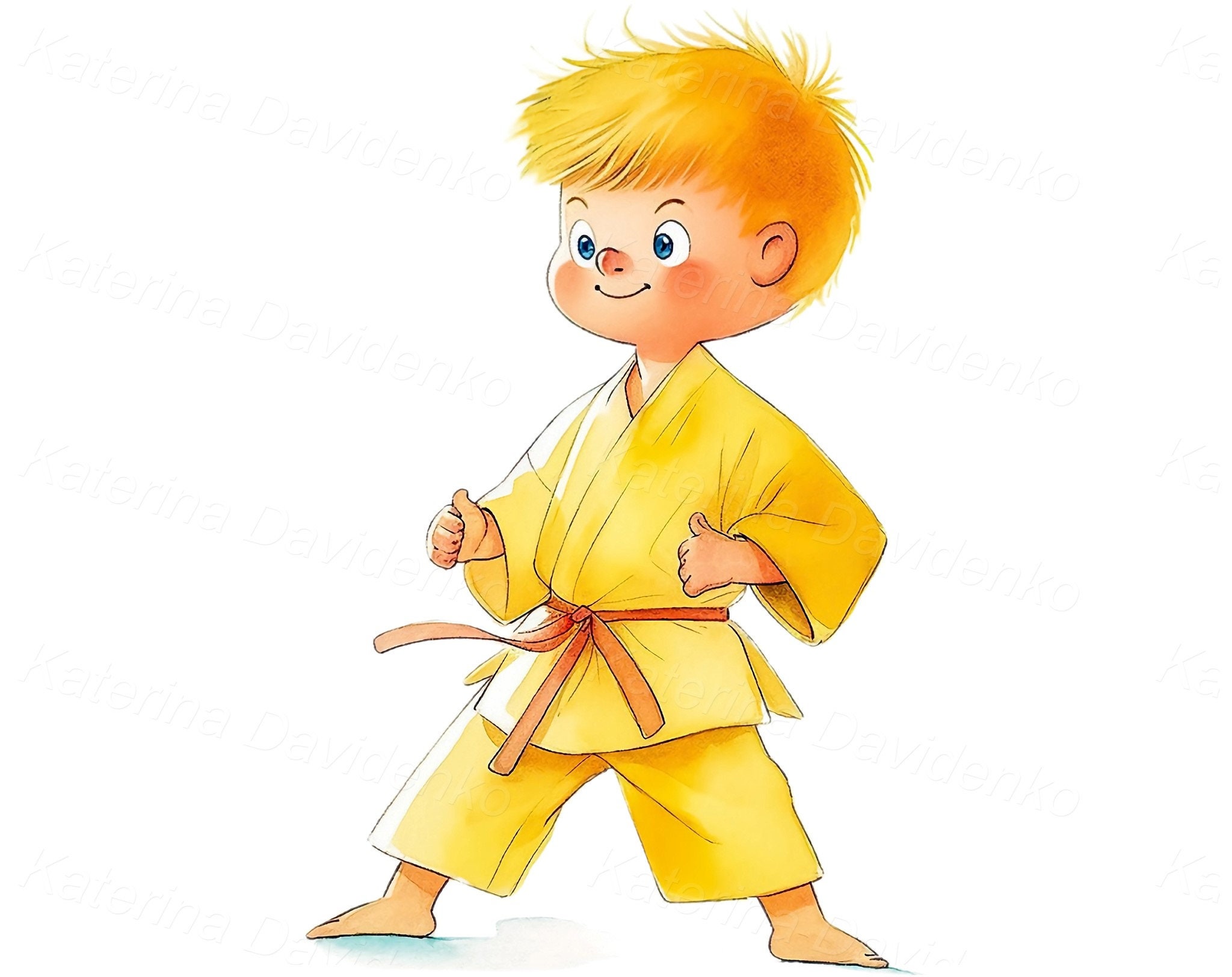 Set of Cartoon Kids Doing Different Sport Activities PNG Clipart ...