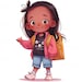 Multiethnic Little Kids PNG Clipart. School Children With Backpacks ...