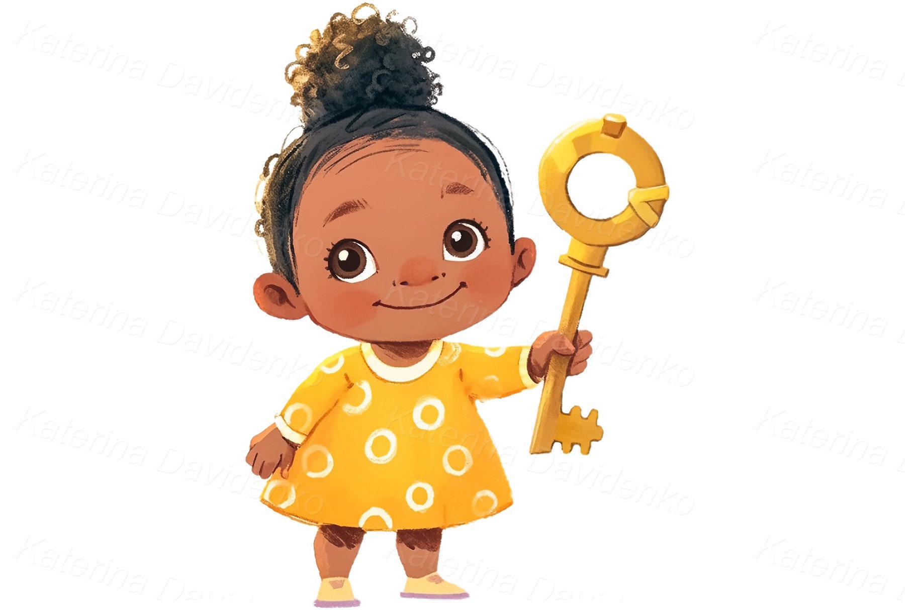 Cartoon Kids PNG Clipart, Set of Isolated Watercolor Children Pictures ...