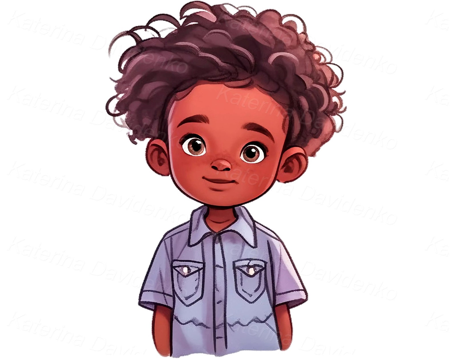 Cartoon PNG Boy Girl Emotions Clipart Isolated Little Kids Multiethnic ...