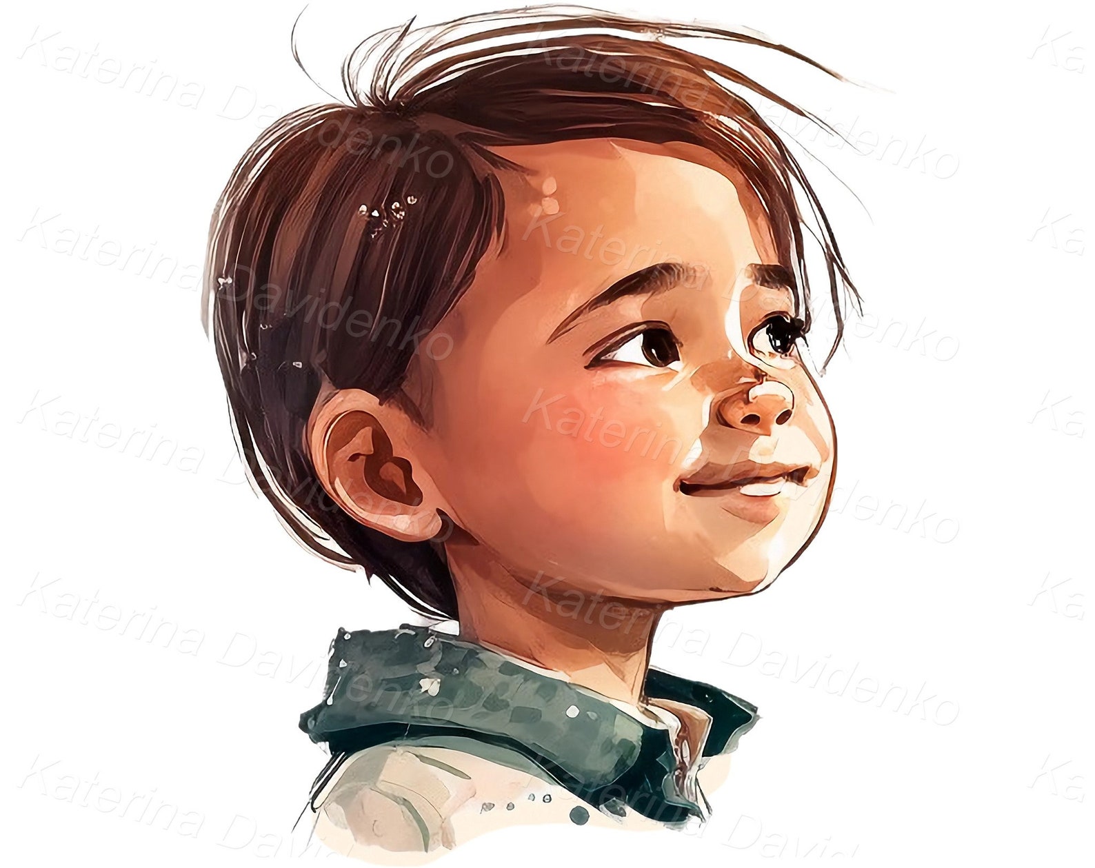 Collection of Cute Children Faces PNG Clipart, Boys and Girls Portraits ...