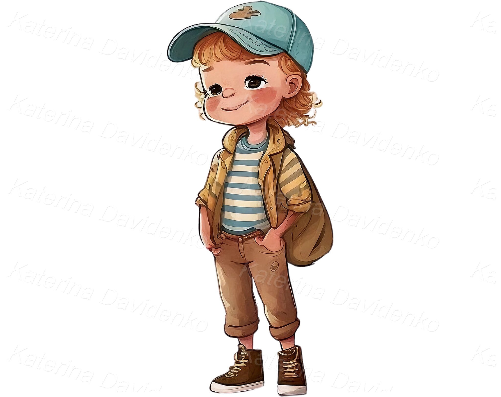 Group of Children With Different Spring Clothes Standing in a Row ...