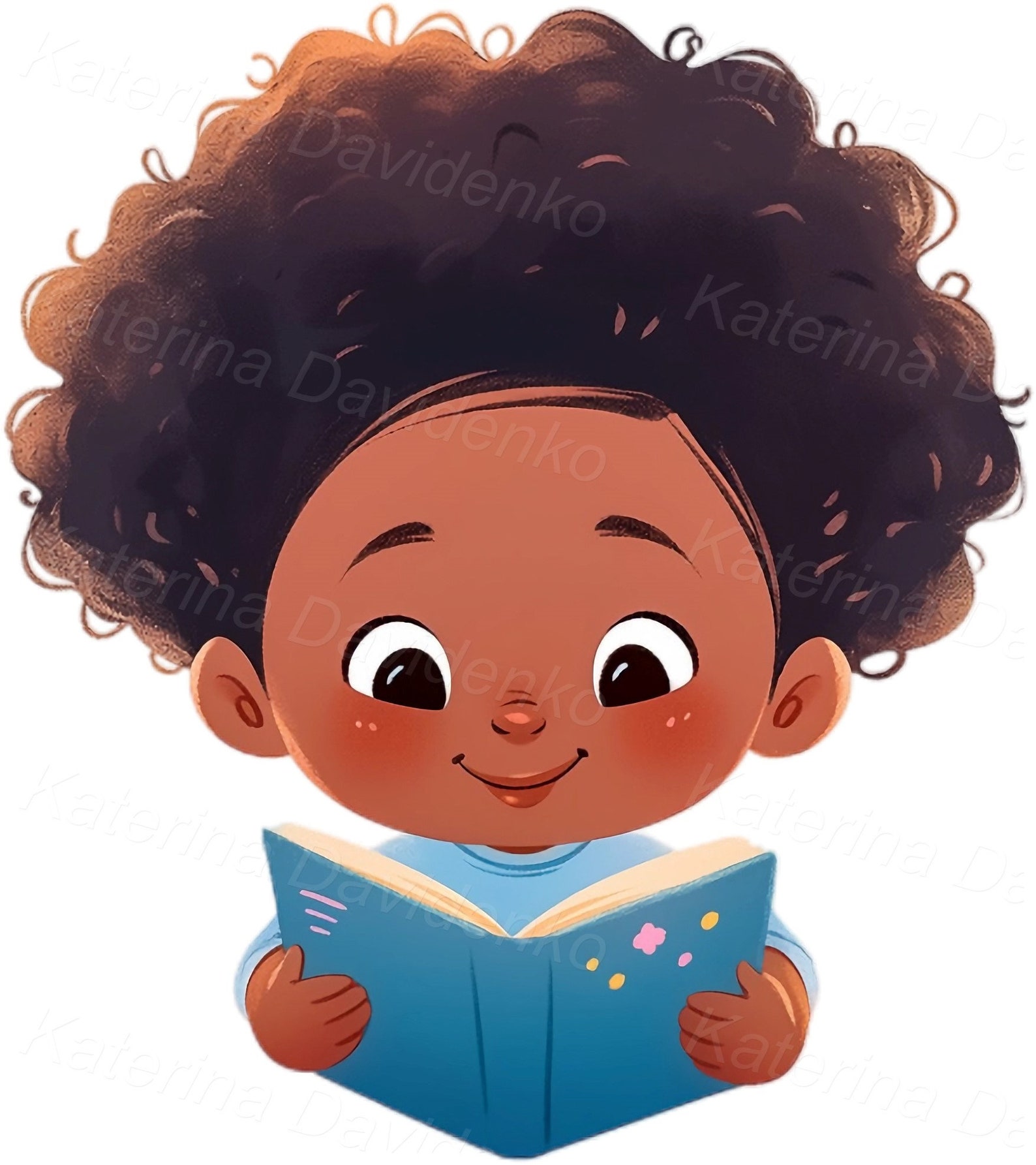 Clipart Set of Cartoon Little Children With Different Symbol Signs and ...