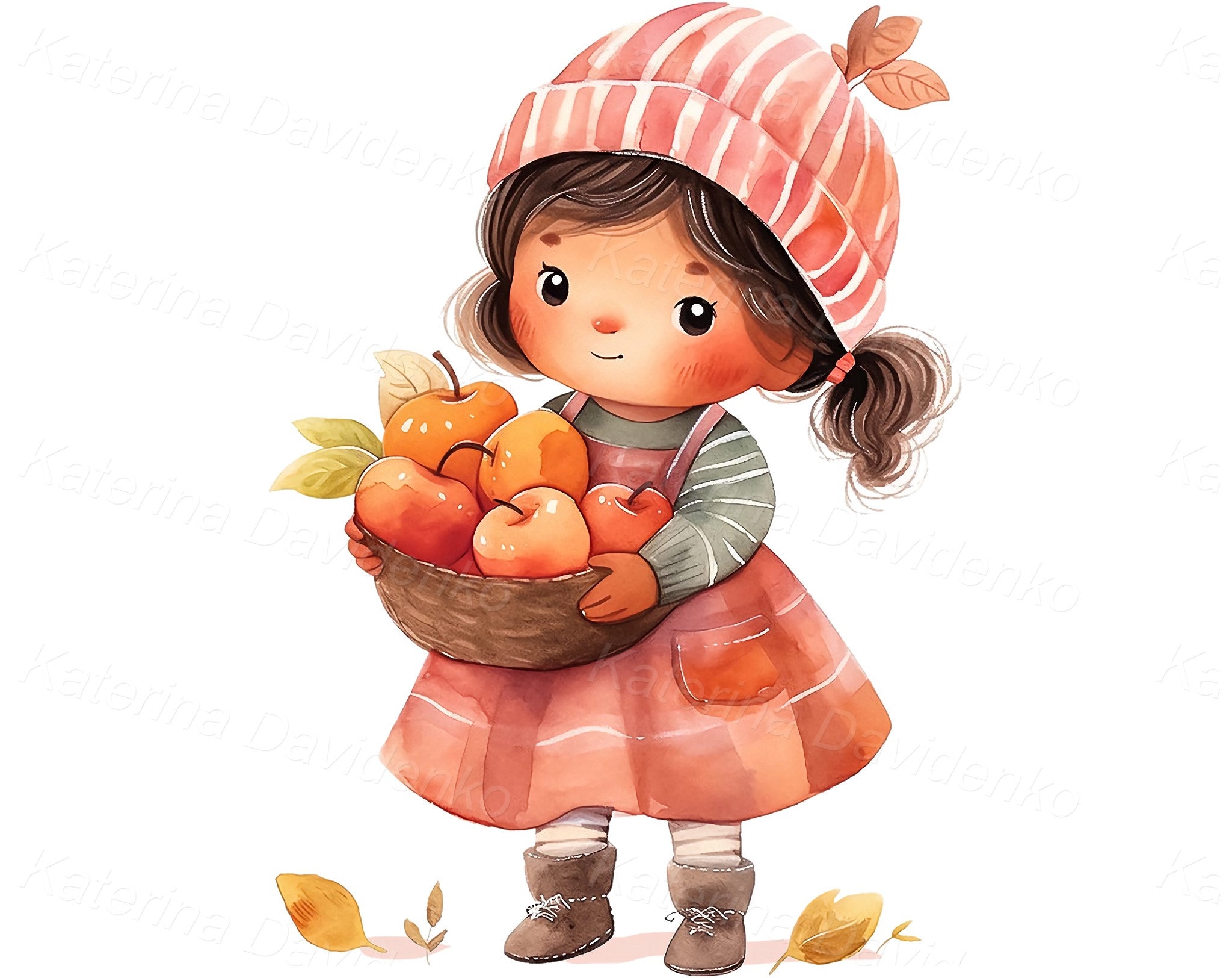 Cartoon Happy Kids Activities During the Autumn Seasons PNG Clipart ...