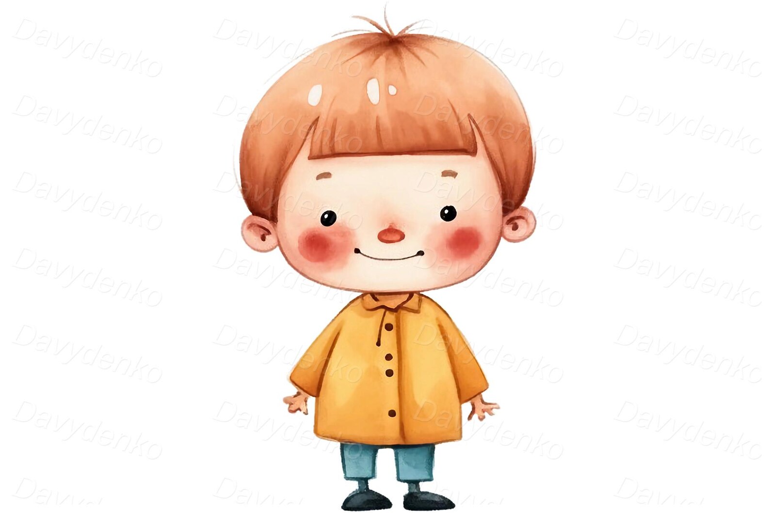 Cartoon Kindergarten Kids, Isolated PNG Children Clipart. Cute Little ...