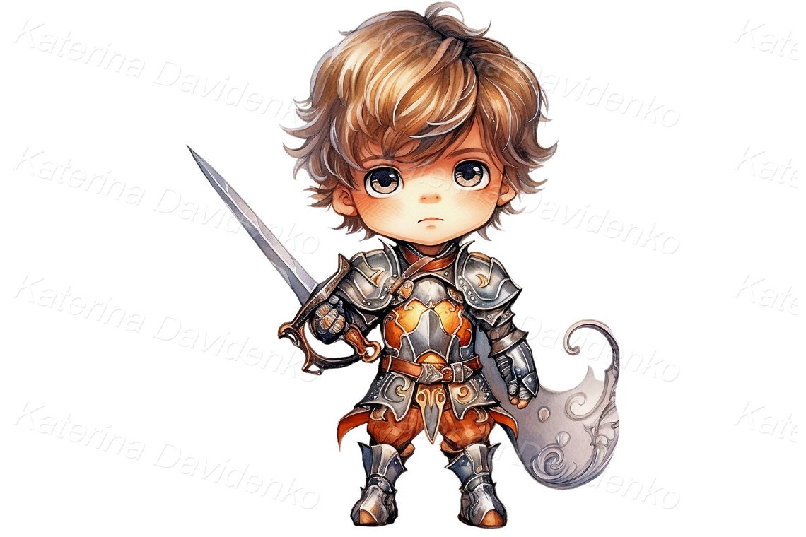 Set of Isolated Cartoon Kids Characters, Little Boys in Costumes of ...