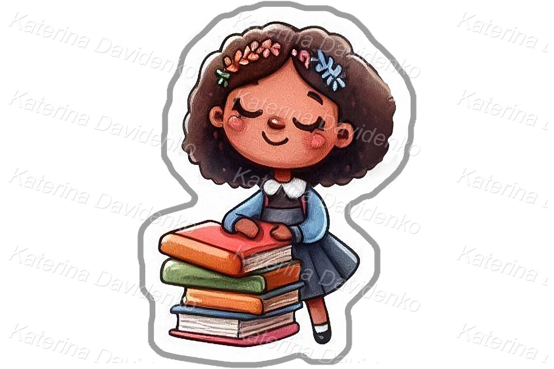 Student Goodnotes Stickers Cute Cartoon School Planner Stickers Happy ...