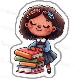 Student Goodnotes Stickers Cute Cartoon School Planner Stickers Happy ...