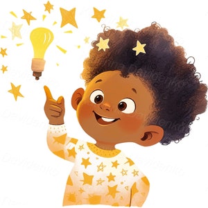 Cartoon Kids PNG Clipart, Set of Isolated Watercolor Children Pictures ...