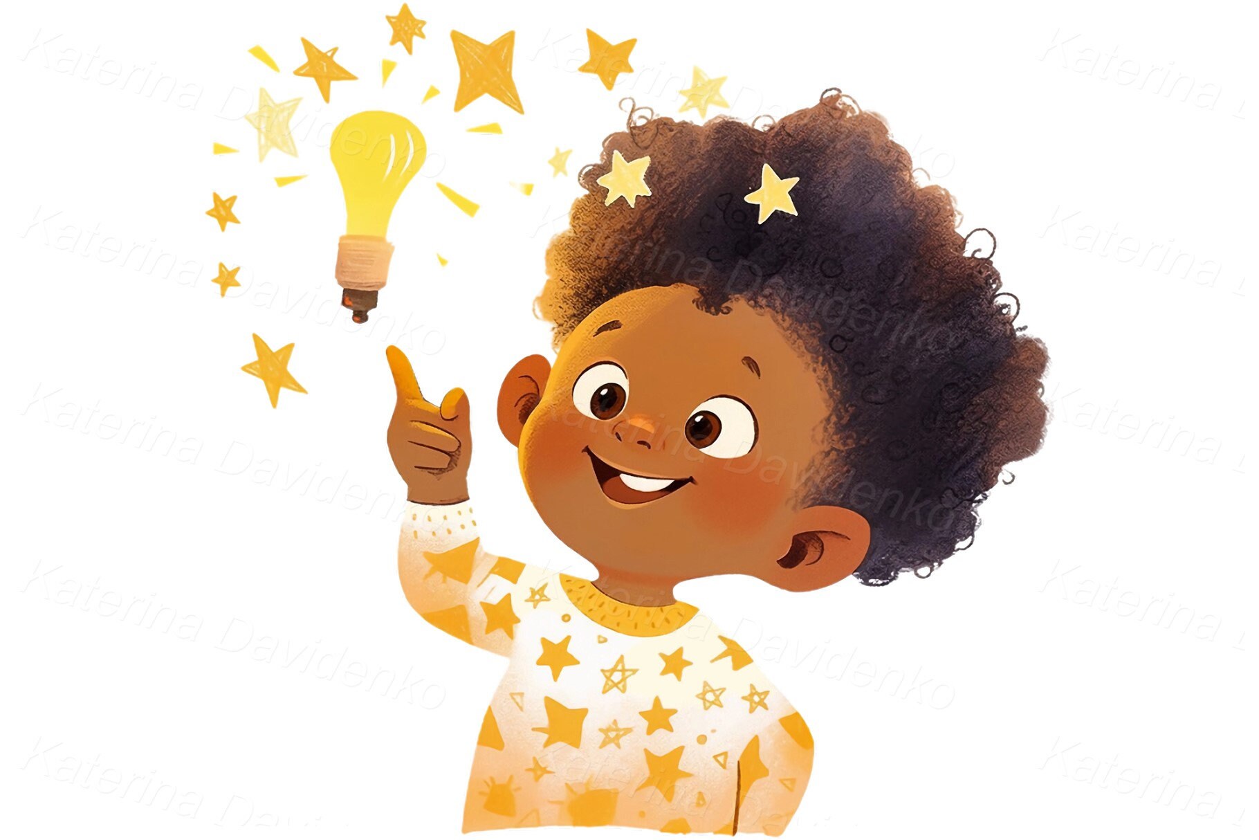 Cartoon Kids PNG Clipart, Set of Isolated Watercolor Children Pictures ...