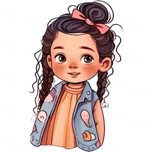 Cartoon PNG Boy Girl Emotions Clipart Isolated Little Kids Multiethnic ...