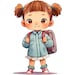 Kids PNG Clipart Set of Cute Happy Cartoon Kids Pictures Little Boys ...
