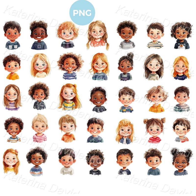 Emotions Clip Art - Etsy