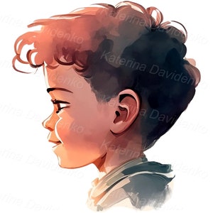 Collection of Cute Children Faces PNG Clipart, Boys and Girls Portraits ...