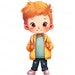 Cartoon Happy Little Kids PNG Clipart. Cute Multinational Boys and ...