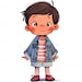 Kids PNG Clipart Set of Cute Happy Cartoon Kids Pictures Little Boys ...