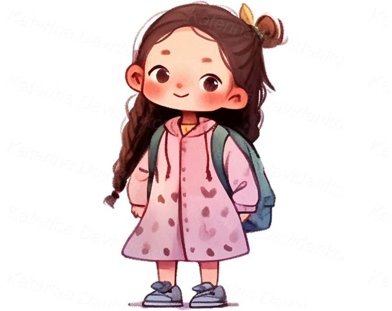 Kids PNG Clipart Set of Cute Happy Cartoon Kids Pictures Little Boys ...