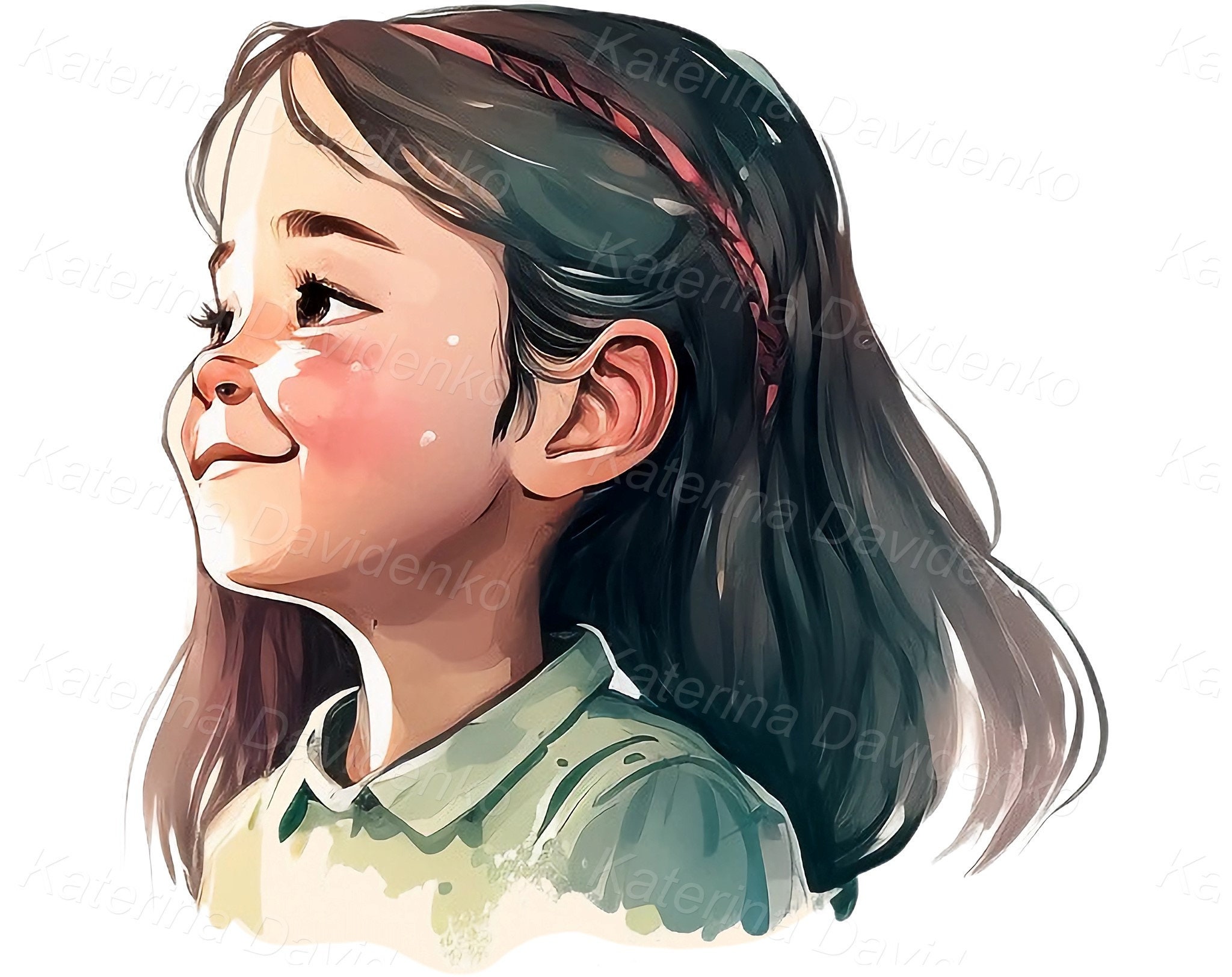 Collection of Cute Children Faces PNG Clipart, Boys and Girls Portraits ...