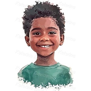 Collection of Kids PNG Clipart, Happy Children Faces. Isolated ...