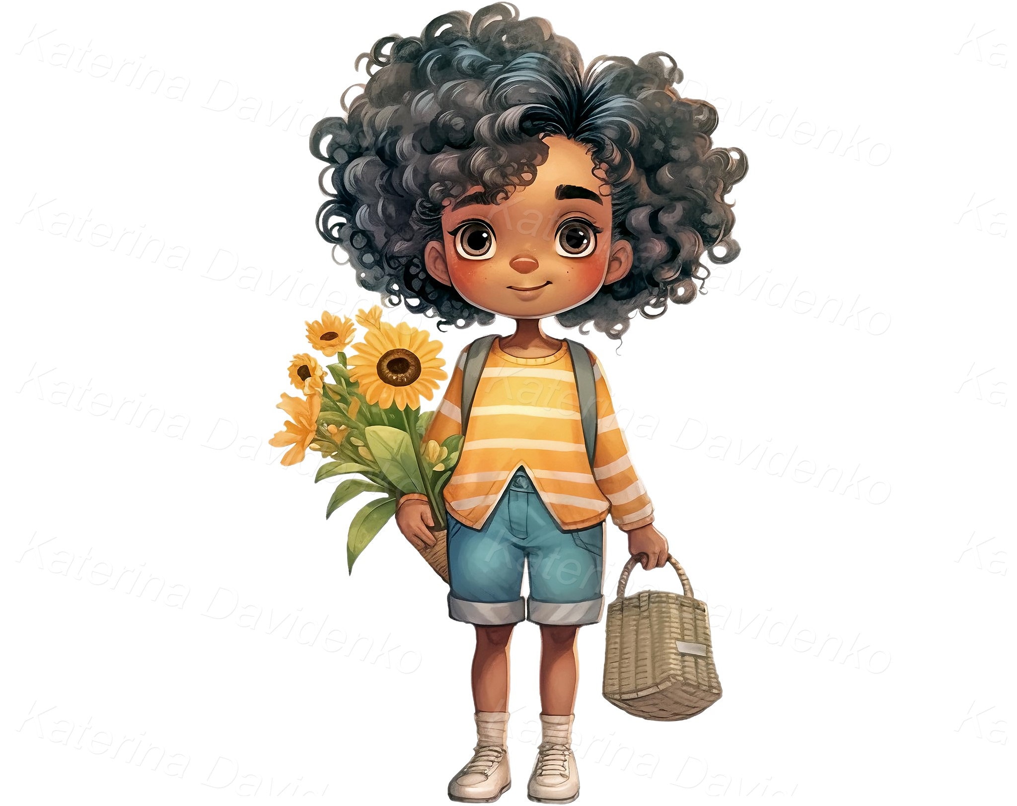 PNG Clipart. Collection of Cute Happy Cartoon Little Kids, Boys and ...