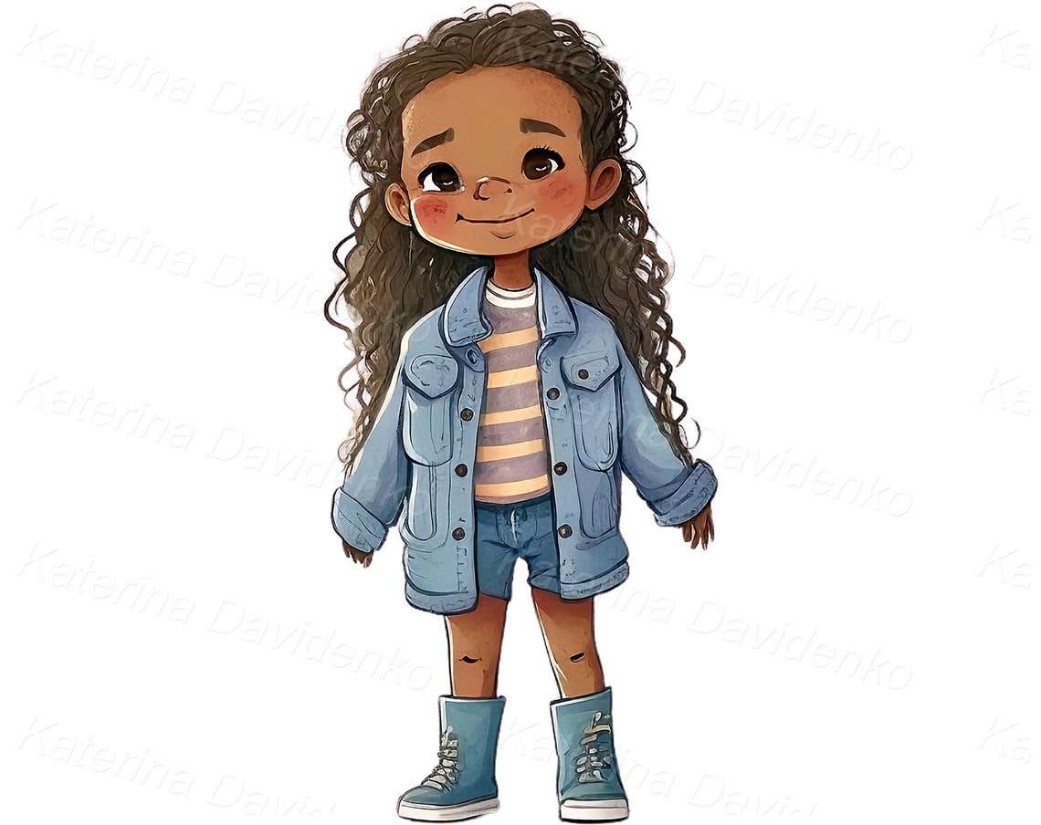 Group of Children With Different Spring Clothes Standing in a Row ...