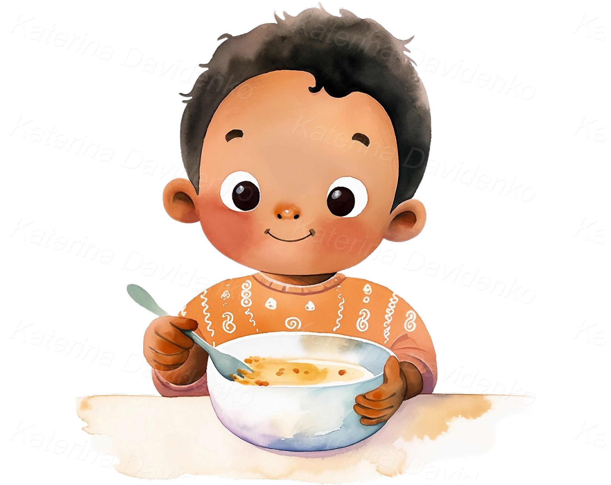 Cute Little Kids Daily Routine, Regime PNG Clipart. Cartoon Children ...