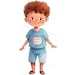 Isolated Cartoon Kids PNG Clipart. Children Clipart. Happy Kids ...