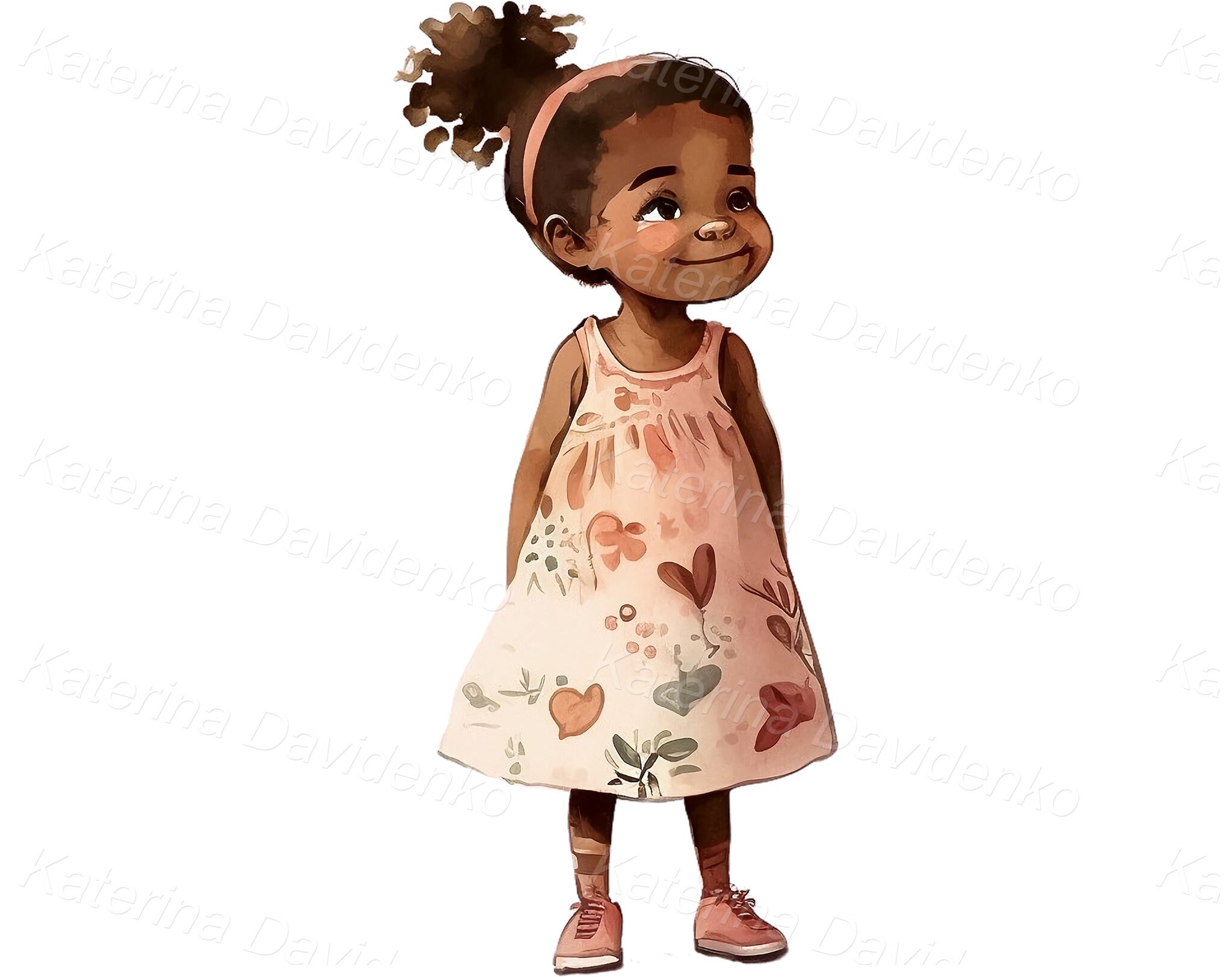 Set of Happy Cartoon Boys and Girls of Different Nationalities Standing ...