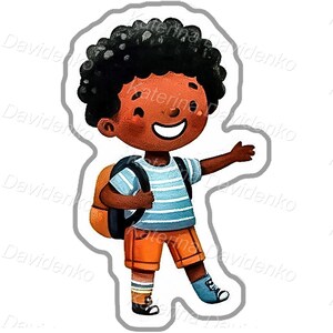 Student Goodnotes Stickers Cute Cartoon School Planner Stickers Happy ...