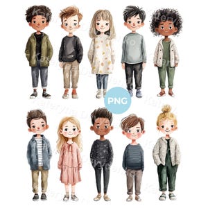 HappyKidsClipart - Etsy