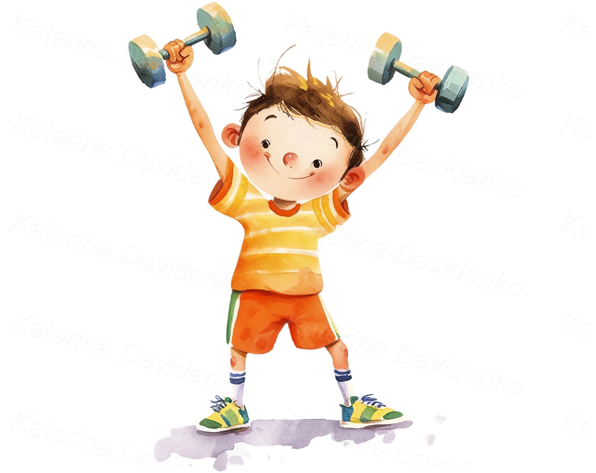 Cute Little Kids Daily Routine, Regime PNG Clipart. Cartoon Children ...