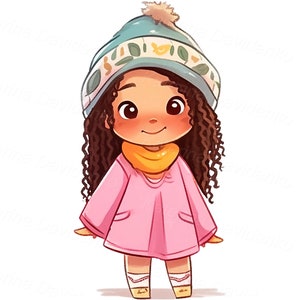 Cartoon Happy Little Kids PNG Clipart. Cute Multinational Boys and ...