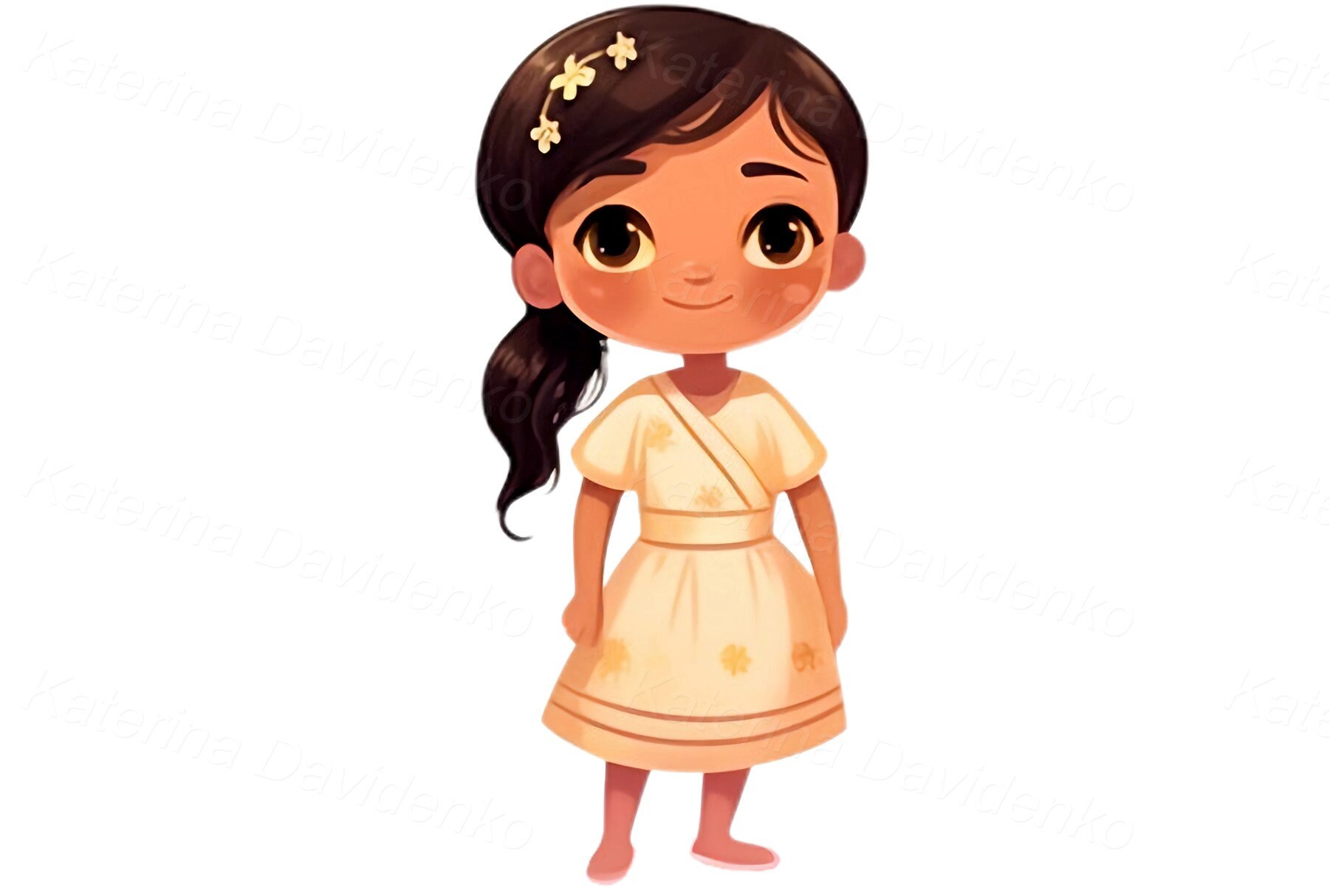 Cartoon Happy Multi Ethnic Girls PNG Clipart, Smiling Preschool ...