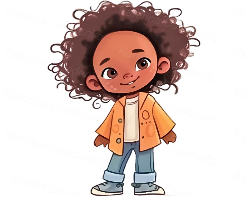 Kids PNG Clipart Set of Cute Happy Cartoon Kids Pictures Little Boys ...