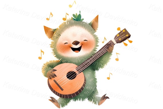 Singing Animals Clipart