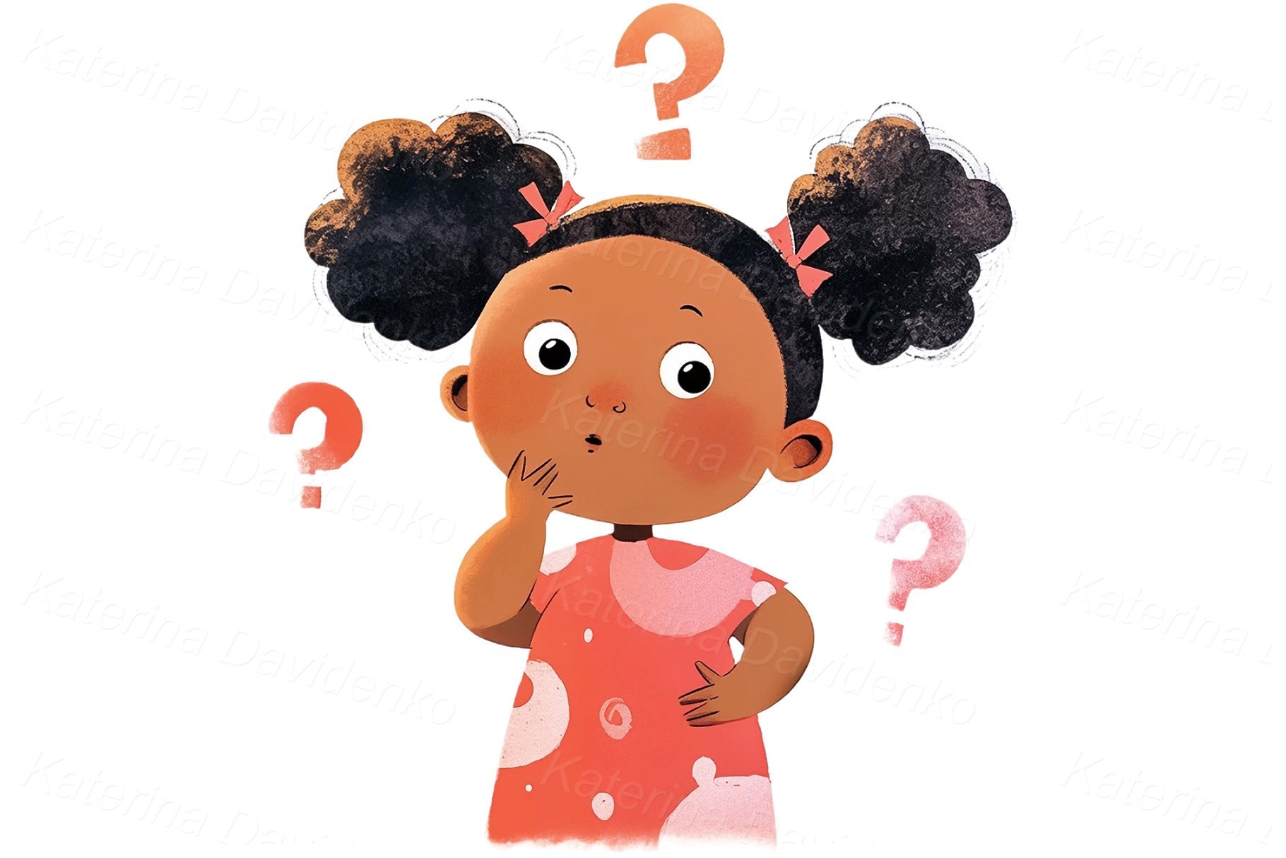 Cartoon Kids PNG Clipart, Set of Isolated Watercolor Children Pictures ...