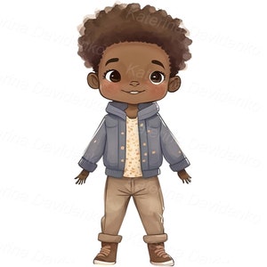 Cartoon Boys and Girls in Spring Casual Clothes Standing in a Row ...