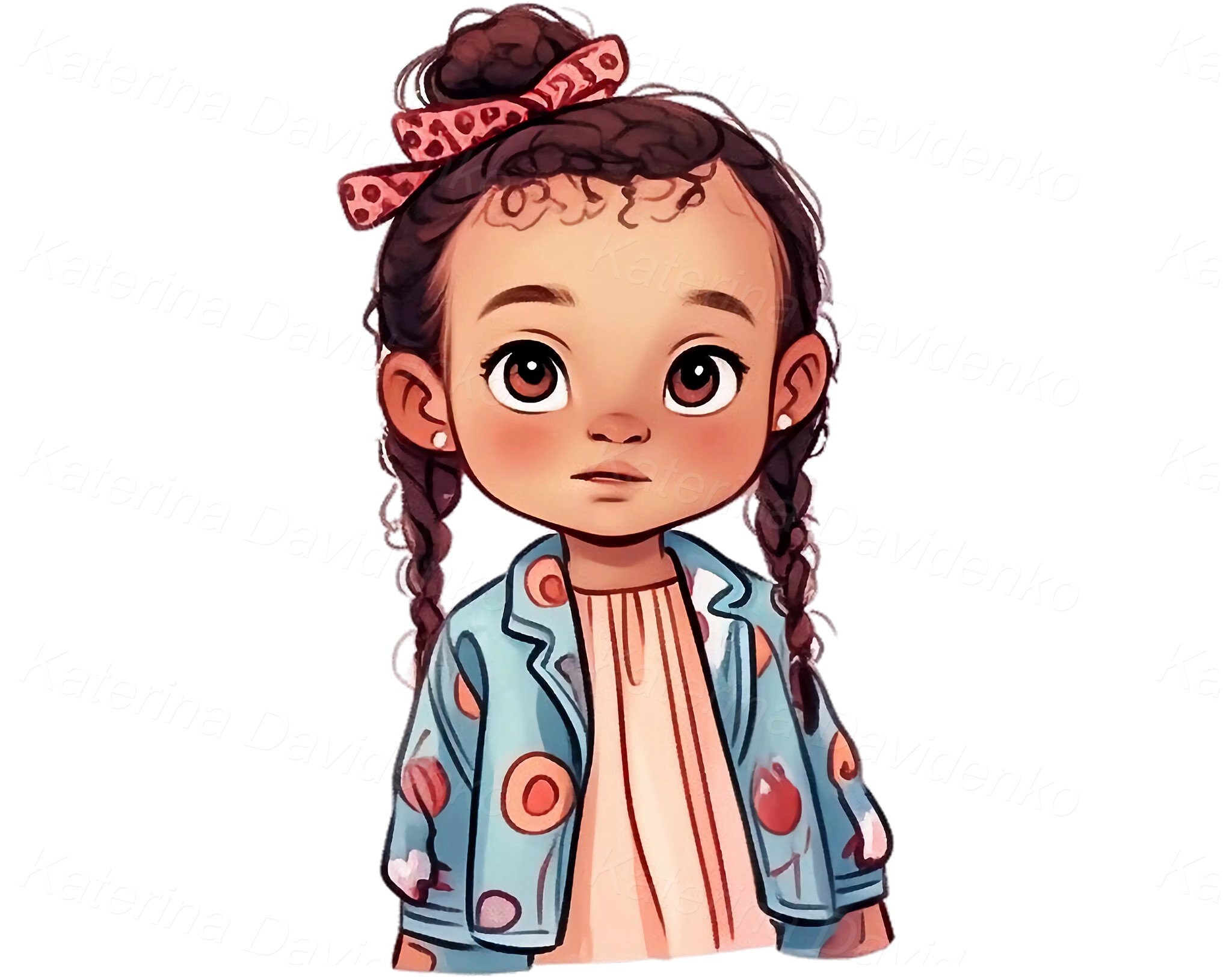 Cartoon PNG Boy Girl Emotions Clipart Isolated Little Kids Multiethnic ...