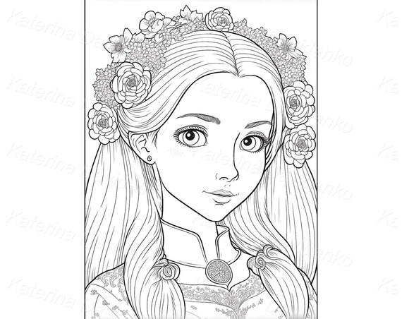 Disney Princess Summer Coloring Pages