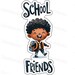 Student Goodnotes Stickers Cute Cartoon School Planner Stickers Happy ...